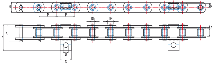Engineering Steel Paver Chains | John King Chains