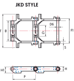 European Standard Cast Link Drag Chain (JKD) | John King Chains