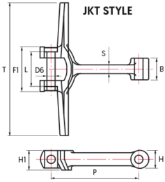 European Standard Cast Link Drag Chain (JKD) | John King Chains