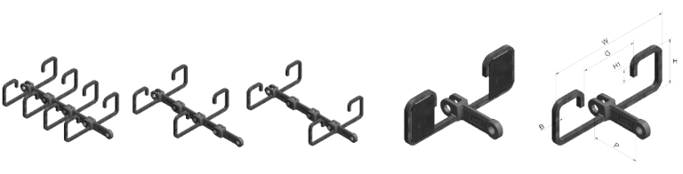 Flight attachment options | John King Chains