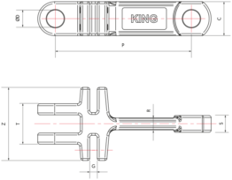 Forged Link Triple Series | John King Chains