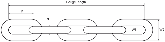 Round Link Chains DIN 22252-2 | John King Chains