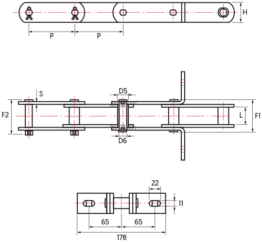 M112A100/T2 | John King Chains