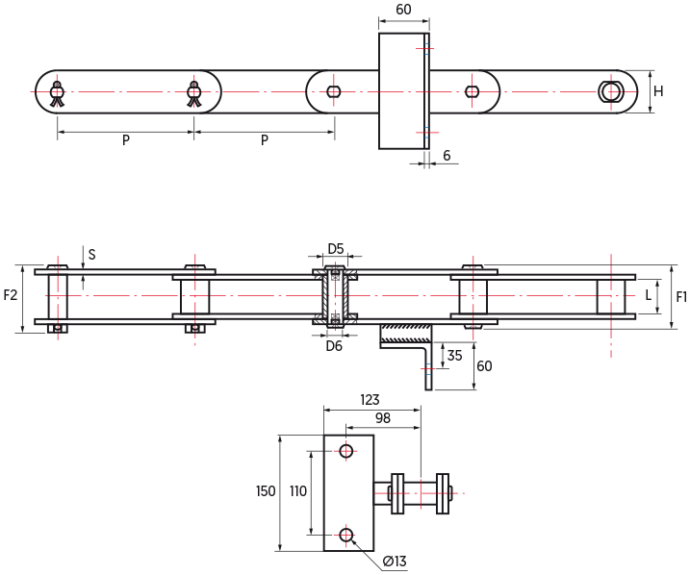 M160A160/L2 | John King Chains