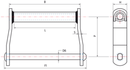 Reverse Barrel Wide Series Drag Chains | John King Chains